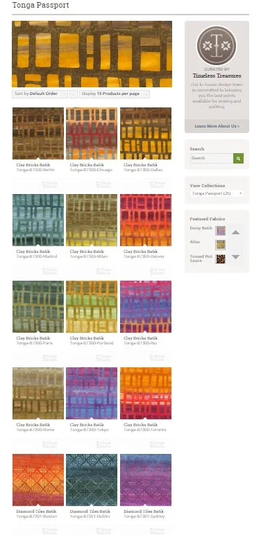 My Latest Pattern for Timeless Treasures! — The Inquiring Quilter