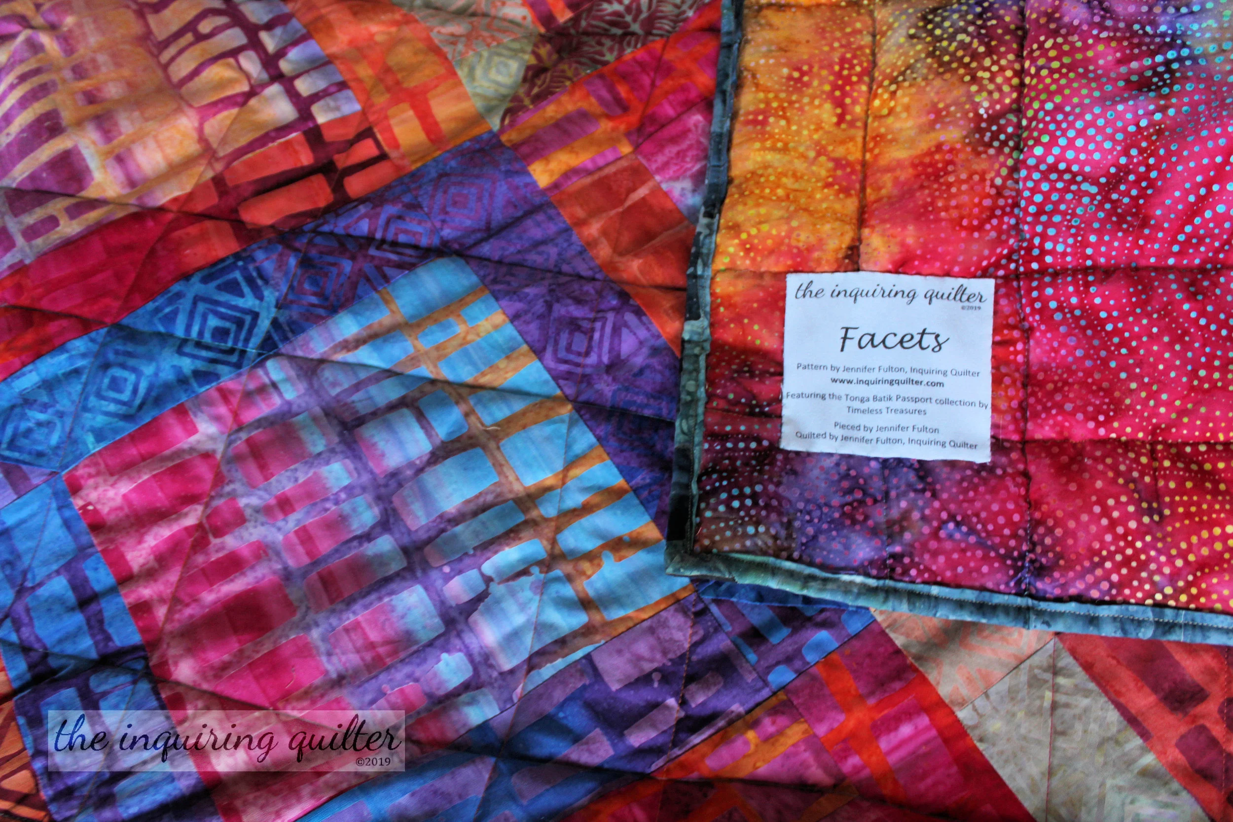 My Latest Pattern for Timeless Treasures! — The Inquiring Quilter