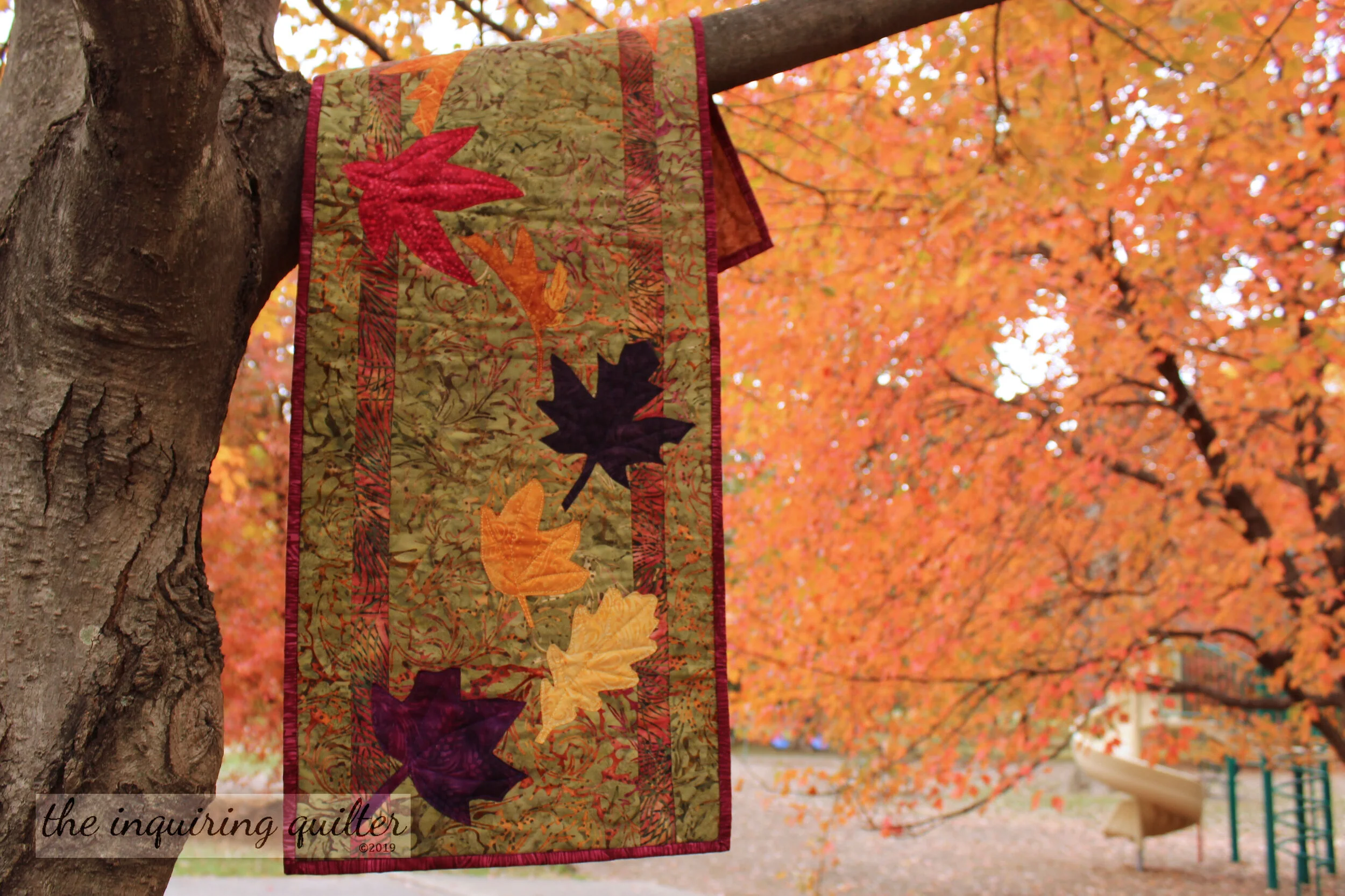 My October Island Batik Challenge — The Inquiring Quilter