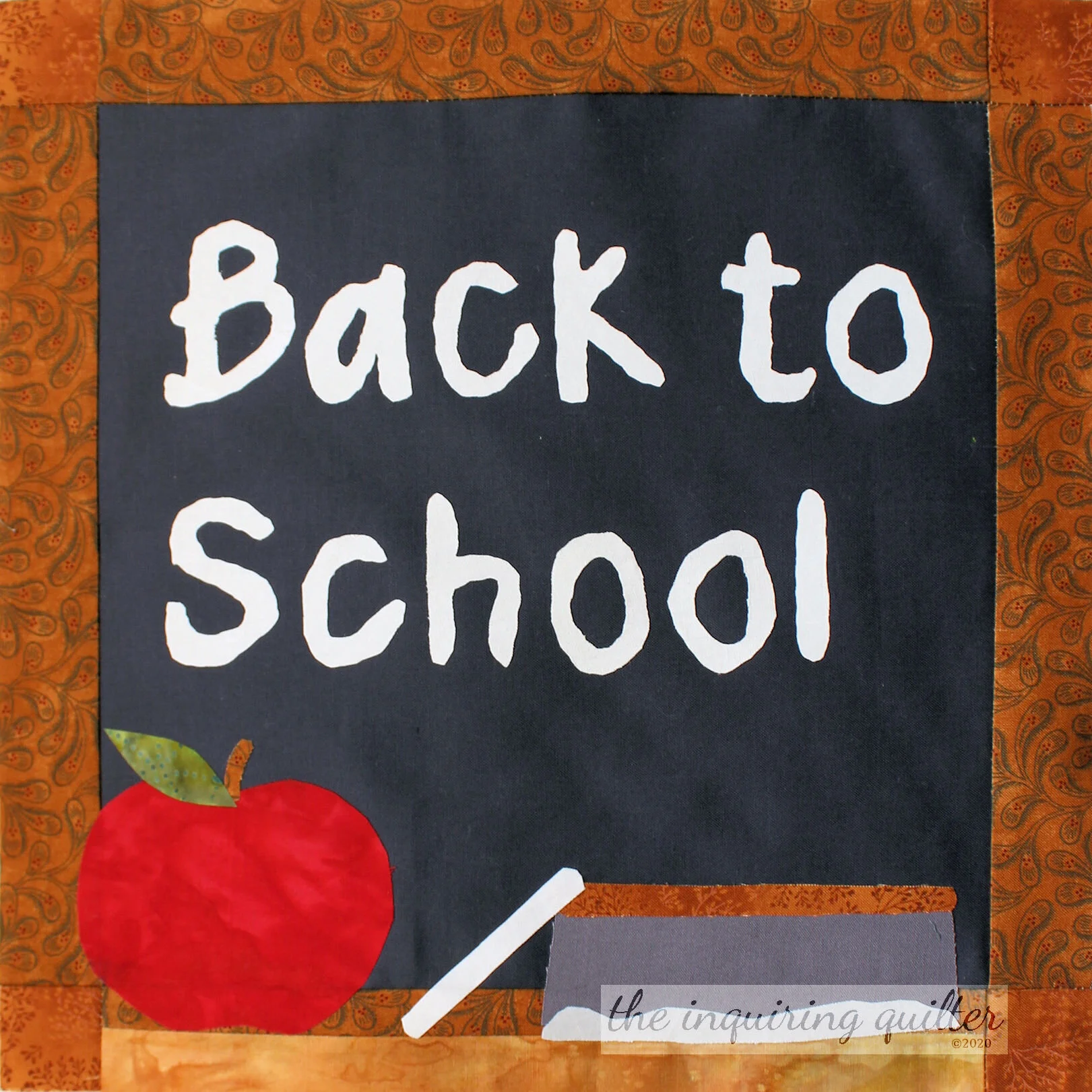 Quilt Block Mania - August is Back to School! — The Inquiring Quilter