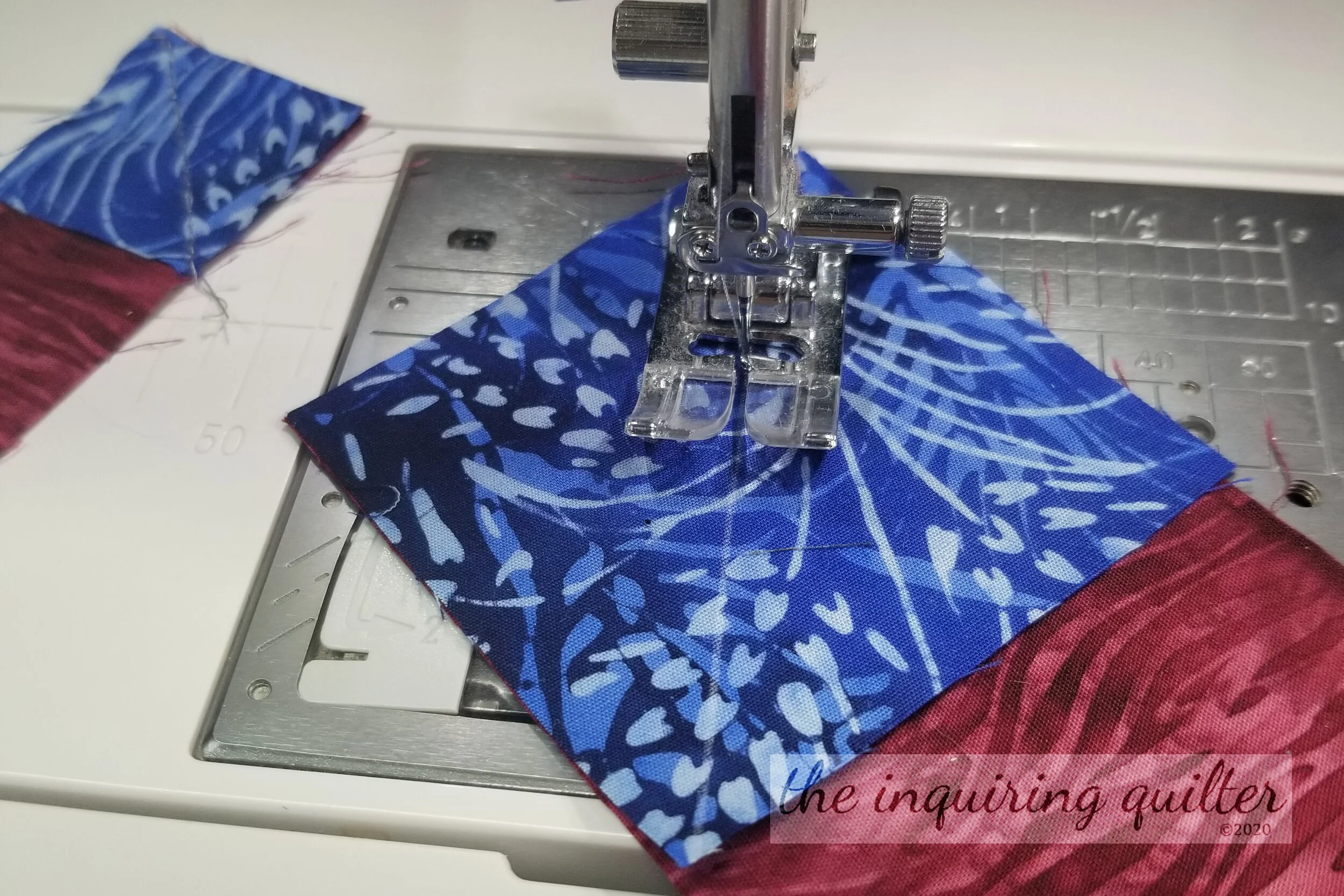 QAL By the Sea - Block 9 Sailboat — The Inquiring Quilter