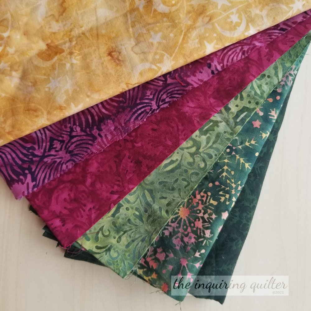 My July Island Batik Challenge — The Inquiring Quilter