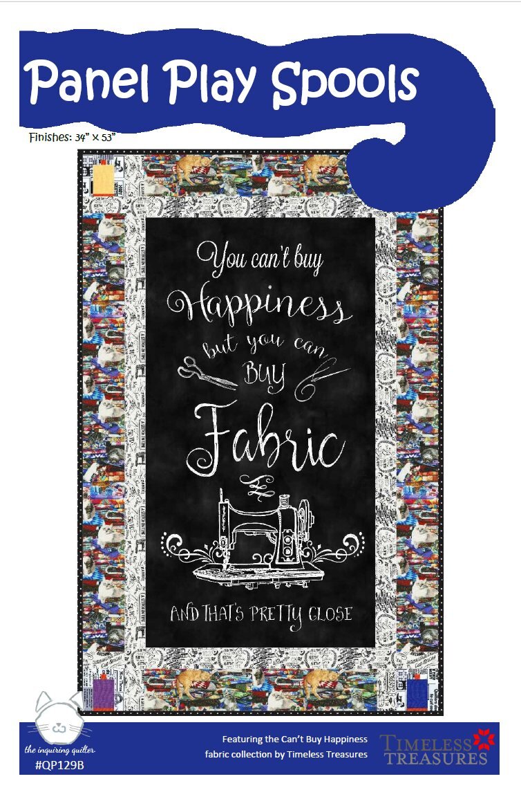 My Two New Patterns for Timeless Treasures — The Inquiring Quilter