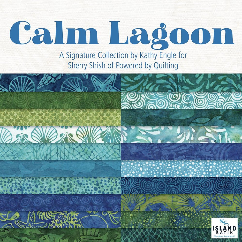 The Island Batik Storm at Sea Hop Week 1 — The Inquiring Quilter