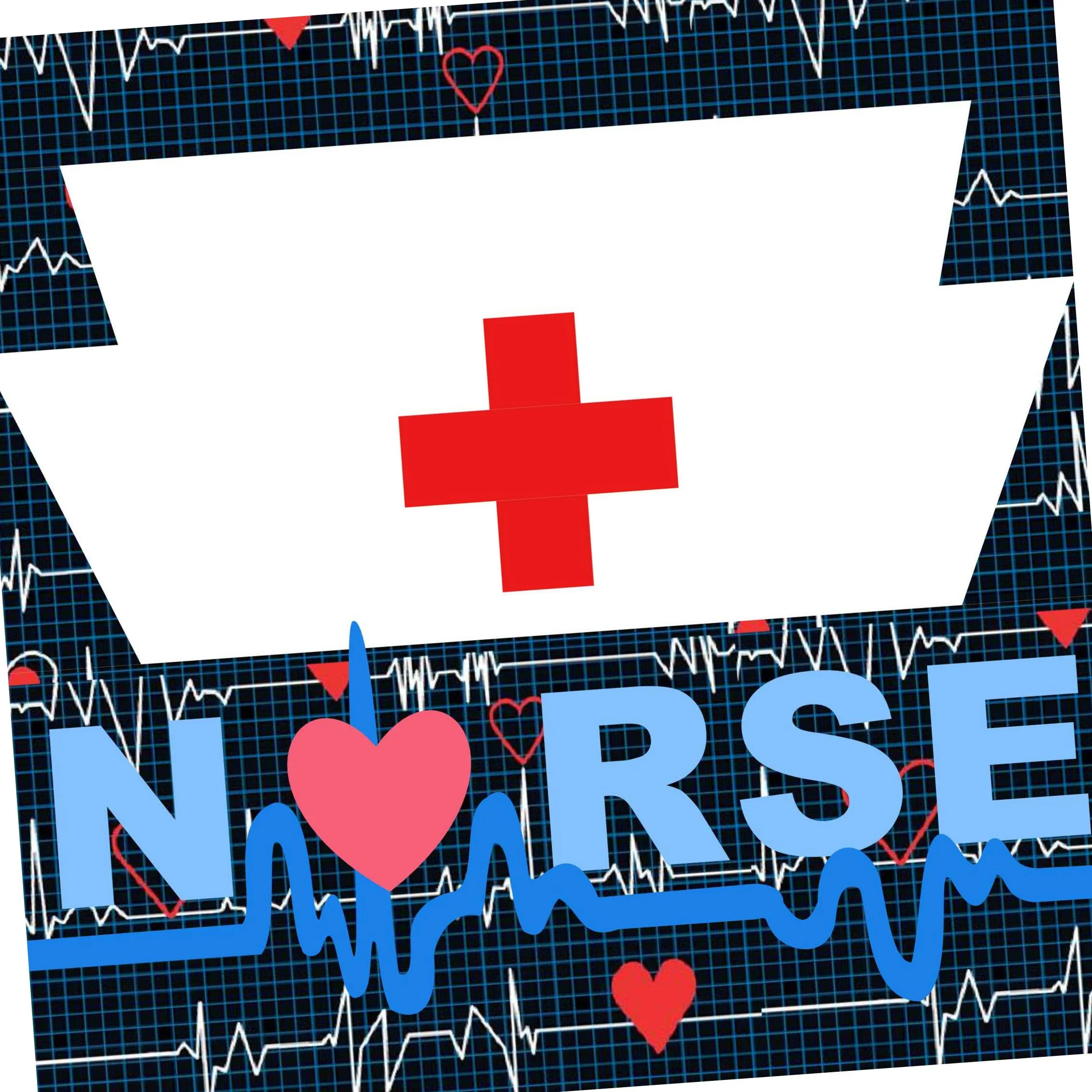 I Heart Nurses - PDF Pattern — The Inquiring Quilter