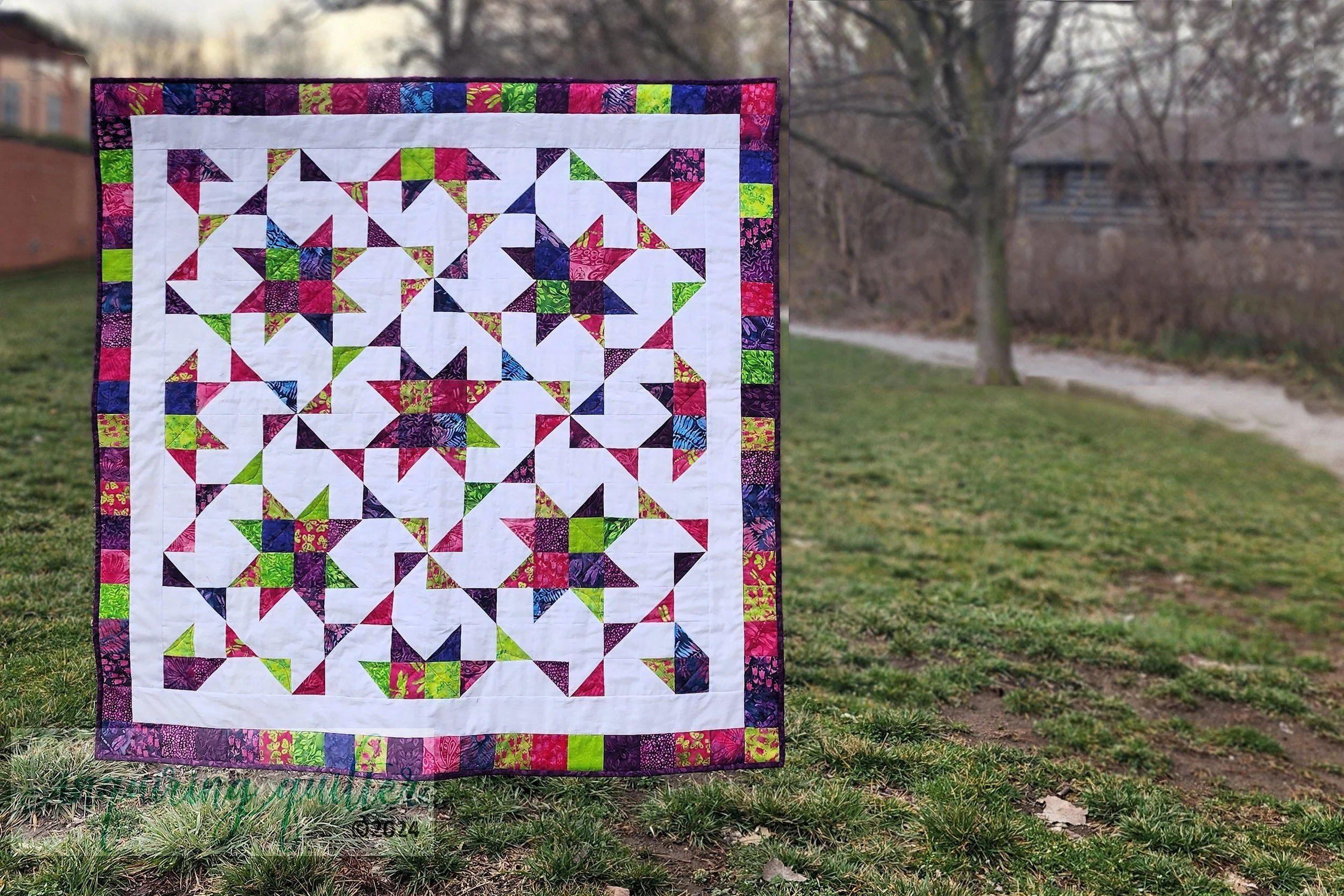My Day on the Romance Garden Blog Hop — The Inquiring Quilter