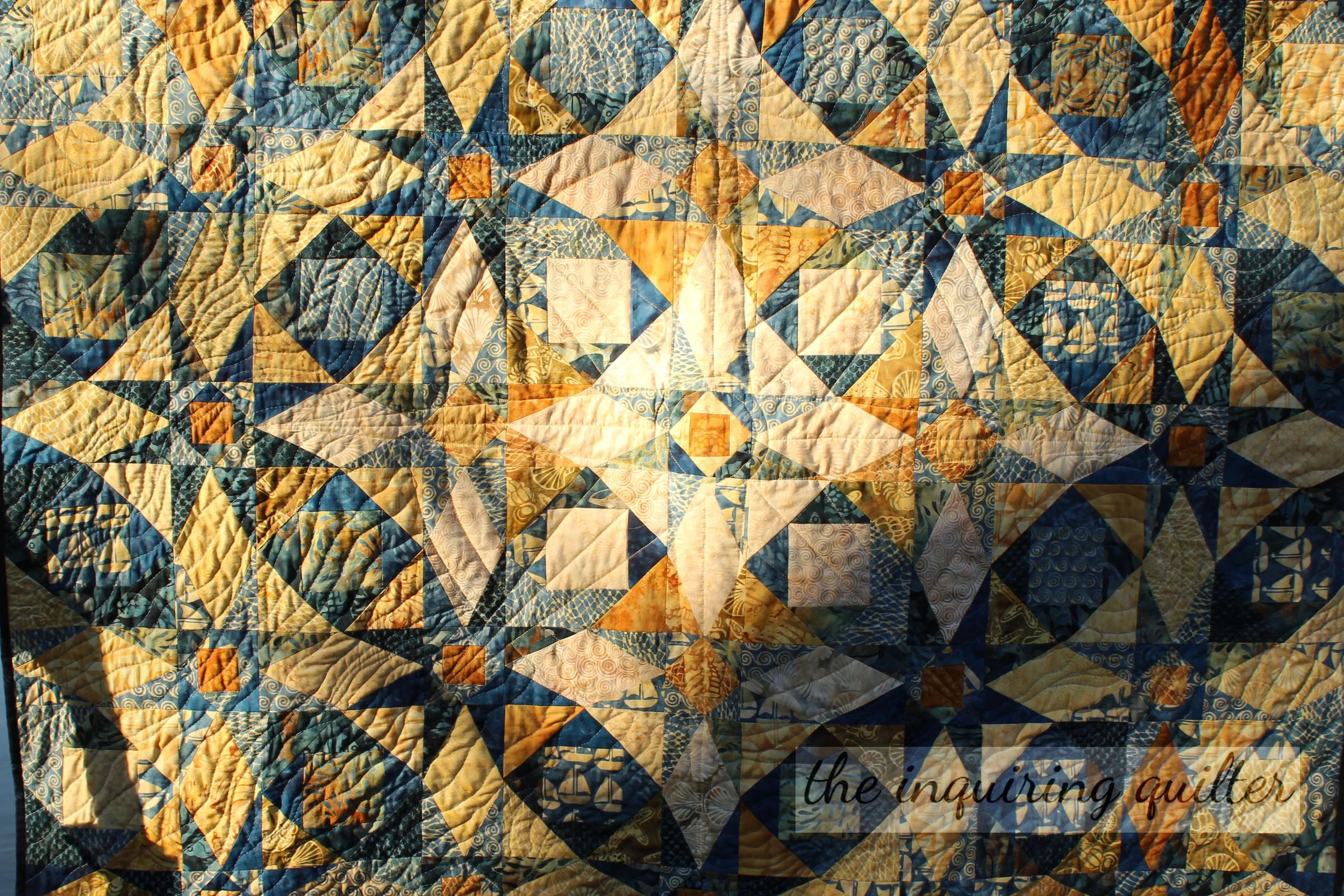 My Day on the Island Batik Storm at Sea Blog Hop — The Inquiring Quilter