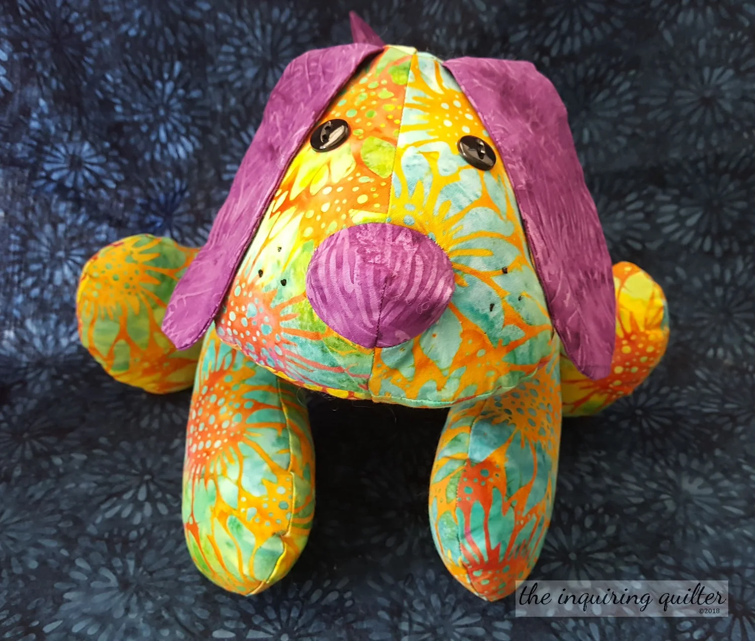 My April Island Batik Challenge — The Inquiring Quilter