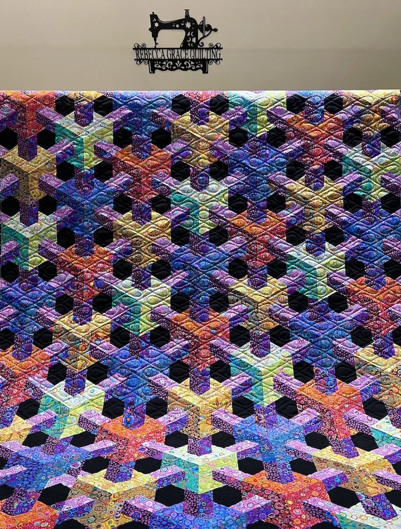 Escher Steps Quilt Pattern