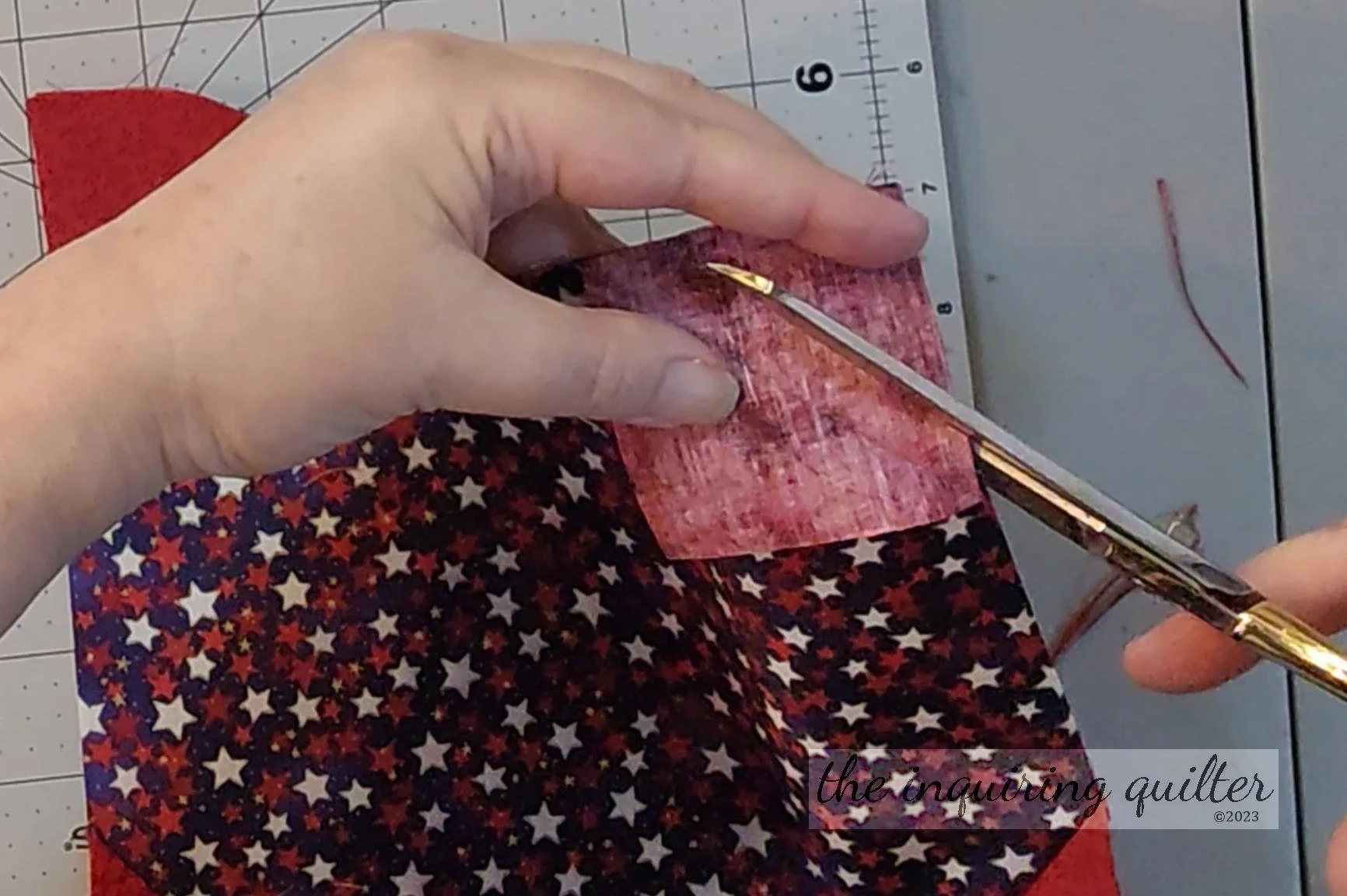 Patriot Quilt Along - Snowball Blocks — The Inquiring Quilter