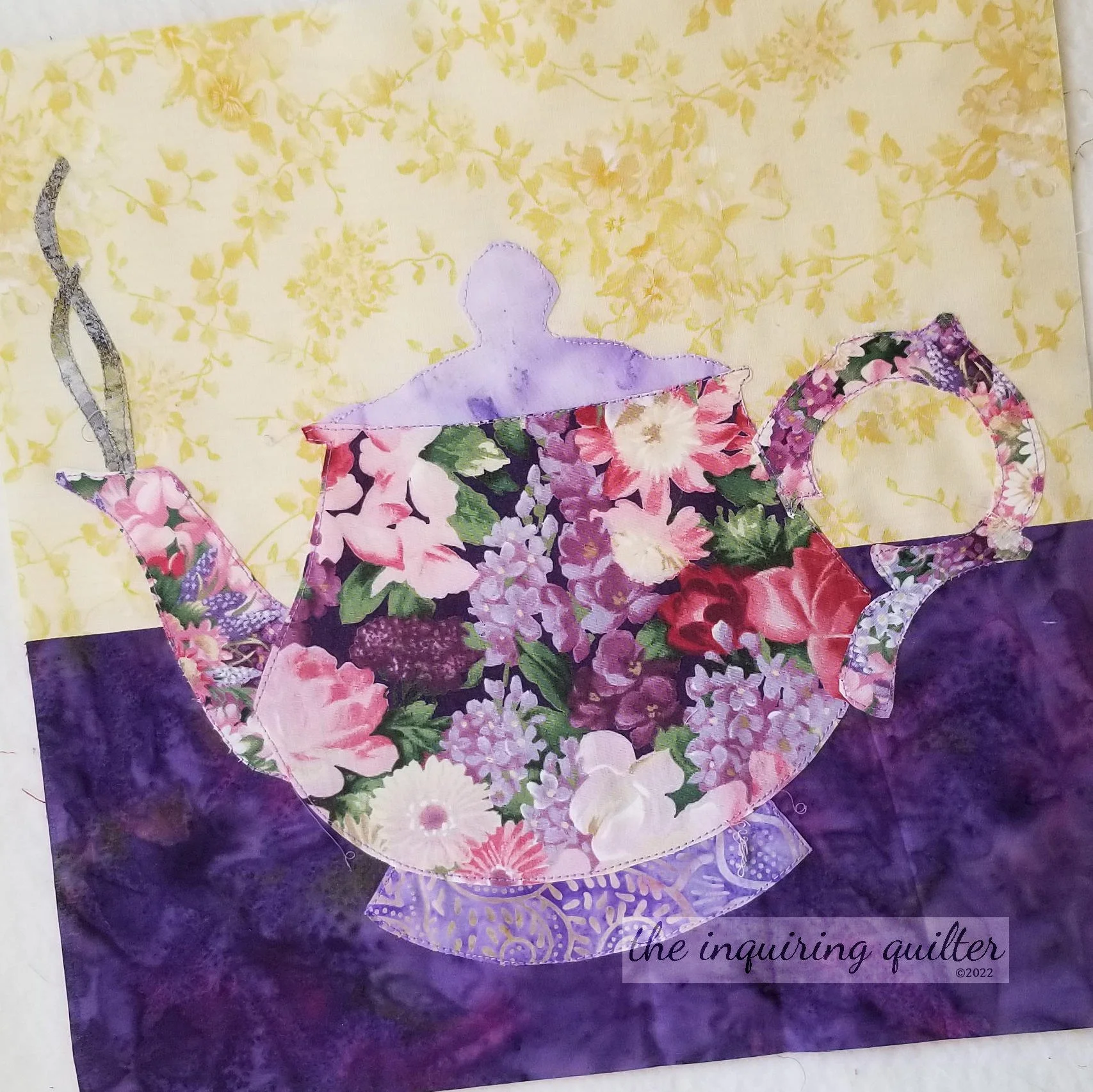 Quilt Block Mania - April is Tea Time — The Inquiring Quilter