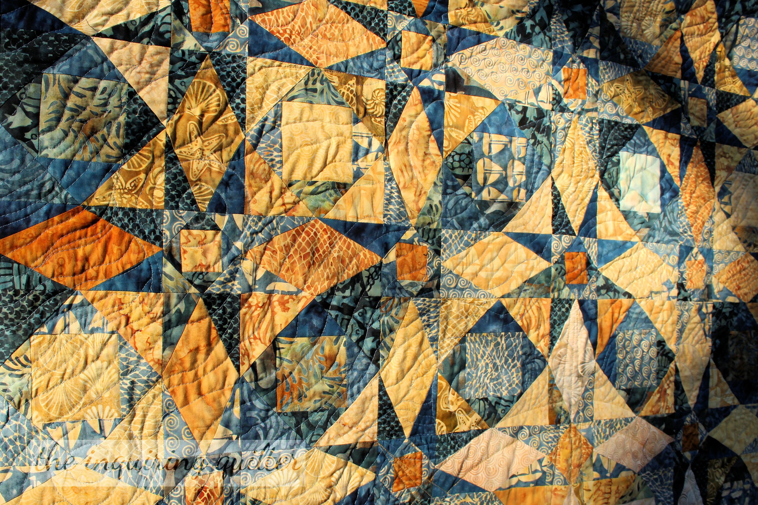 My Day on the Island Batik Storm at Sea Blog Hop — The Inquiring Quilter