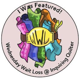 Wednesday Wait Loss 316 — The Inquiring Quilter