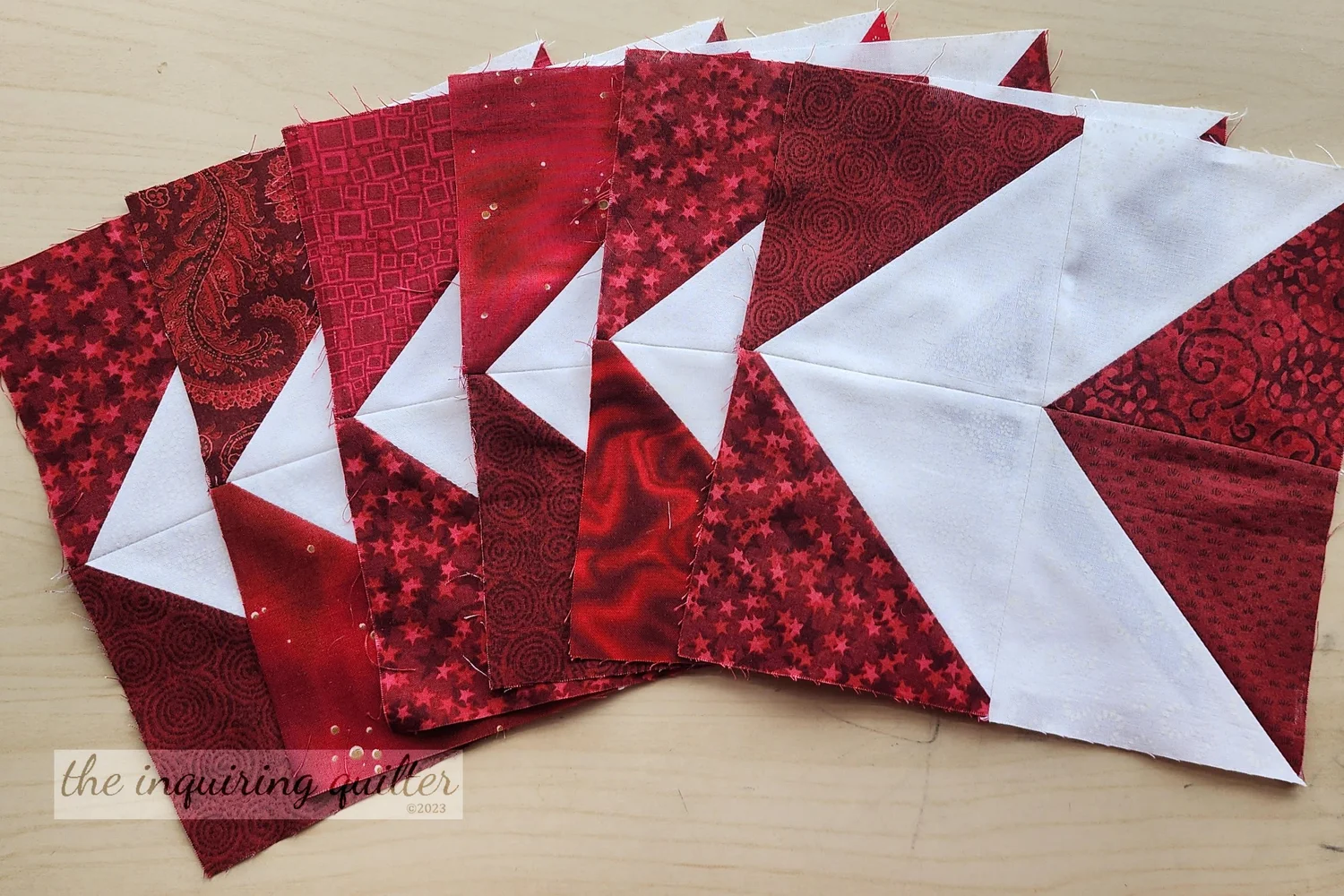 Patriot Quilt Along - Wave Blocks — The Inquiring Quilter