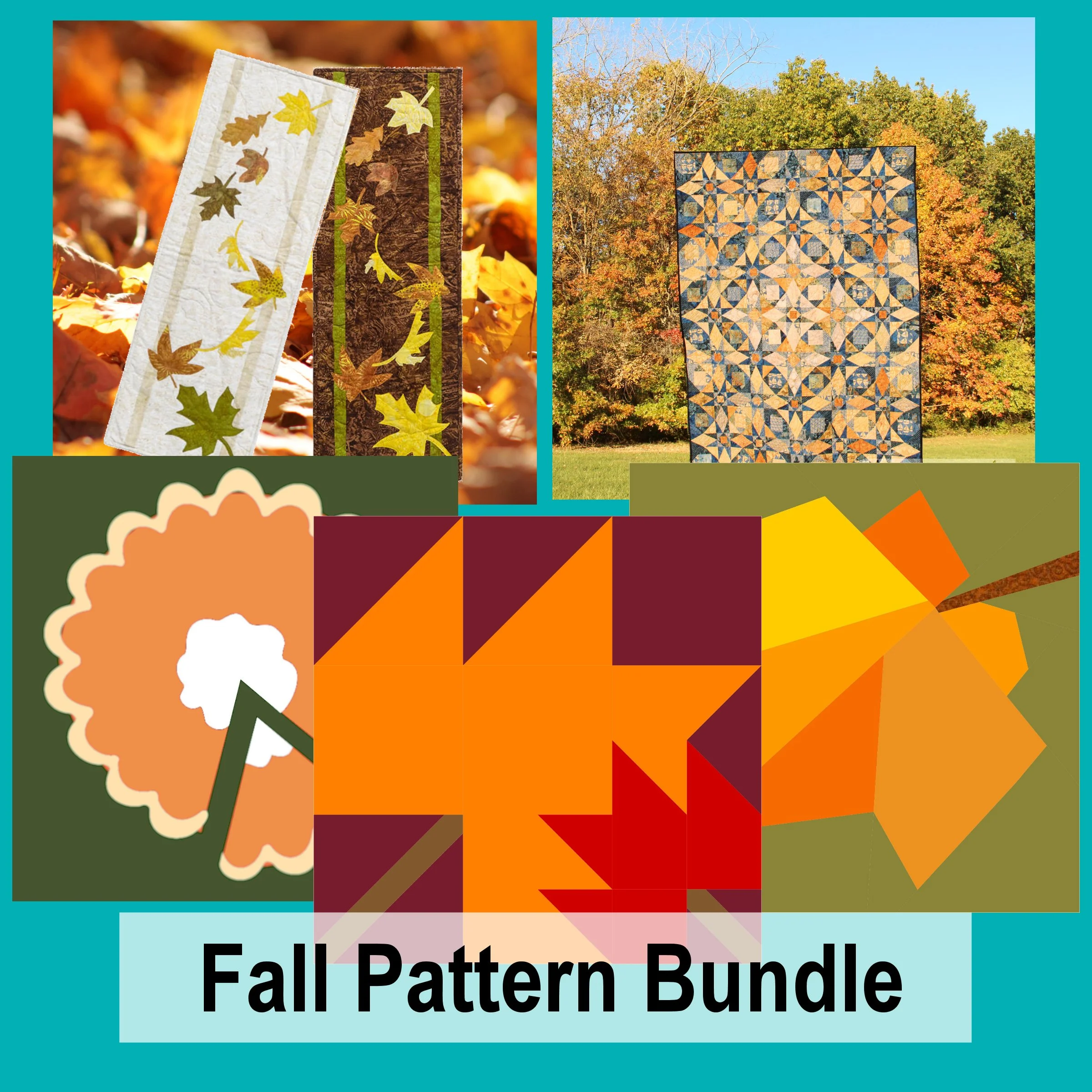 Fall Quilts PDF Pattern Bundle — The Inquiring Quilter