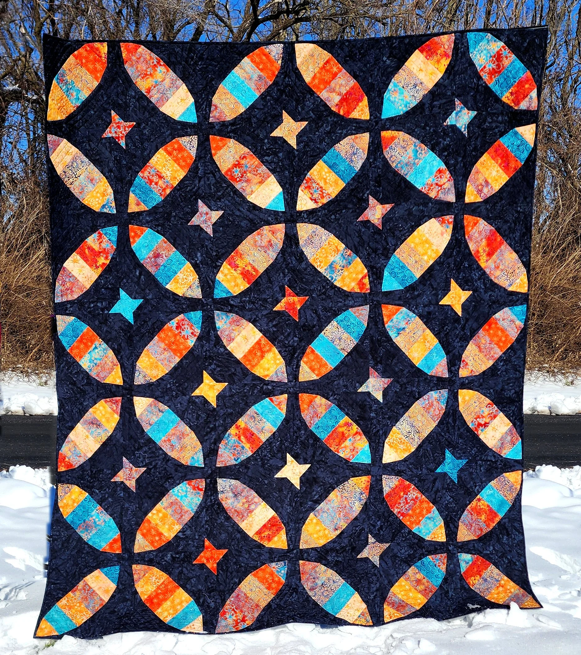 Sliced Orange Peel - PDF Pattern — The Inquiring Quilter