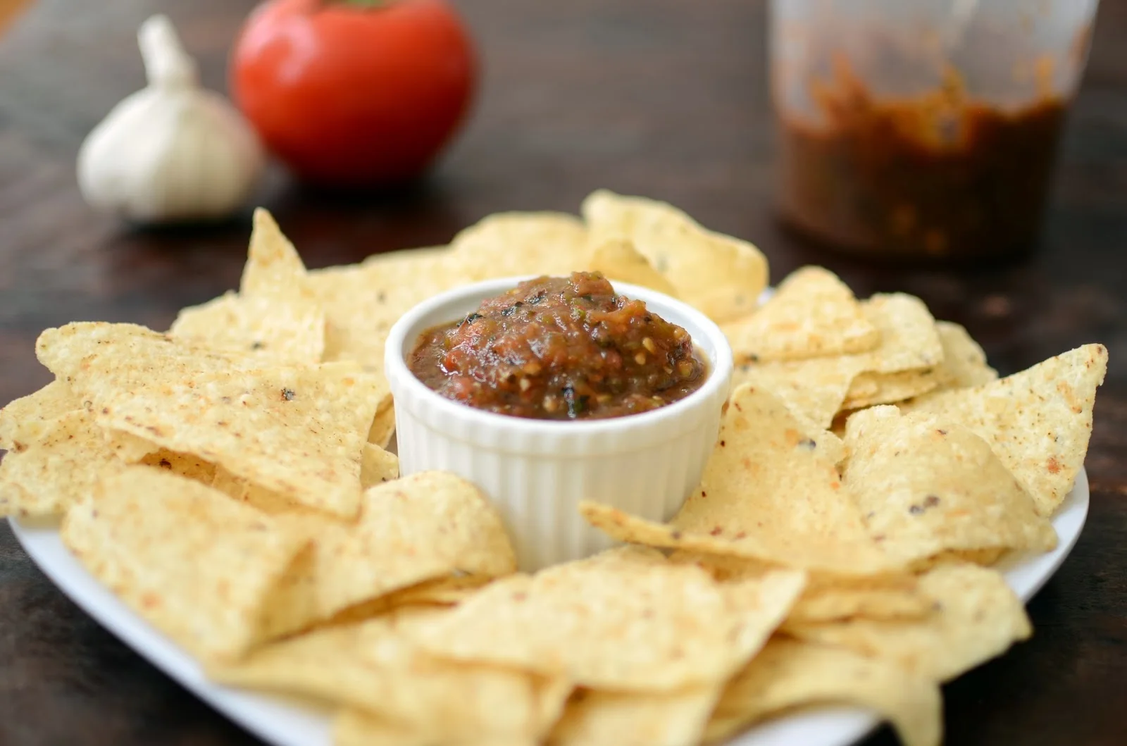 Charred Poblano Salsa — ButterYum — a tasty little food blog