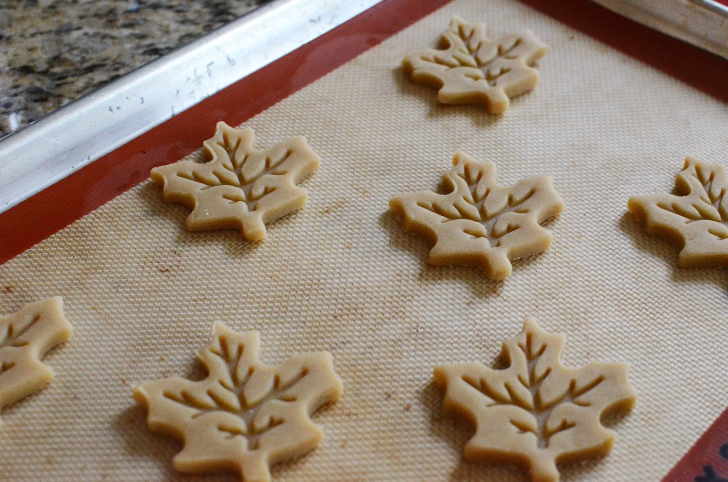 Maple Leaf Cookies — ButterYum — a tasty little food blog