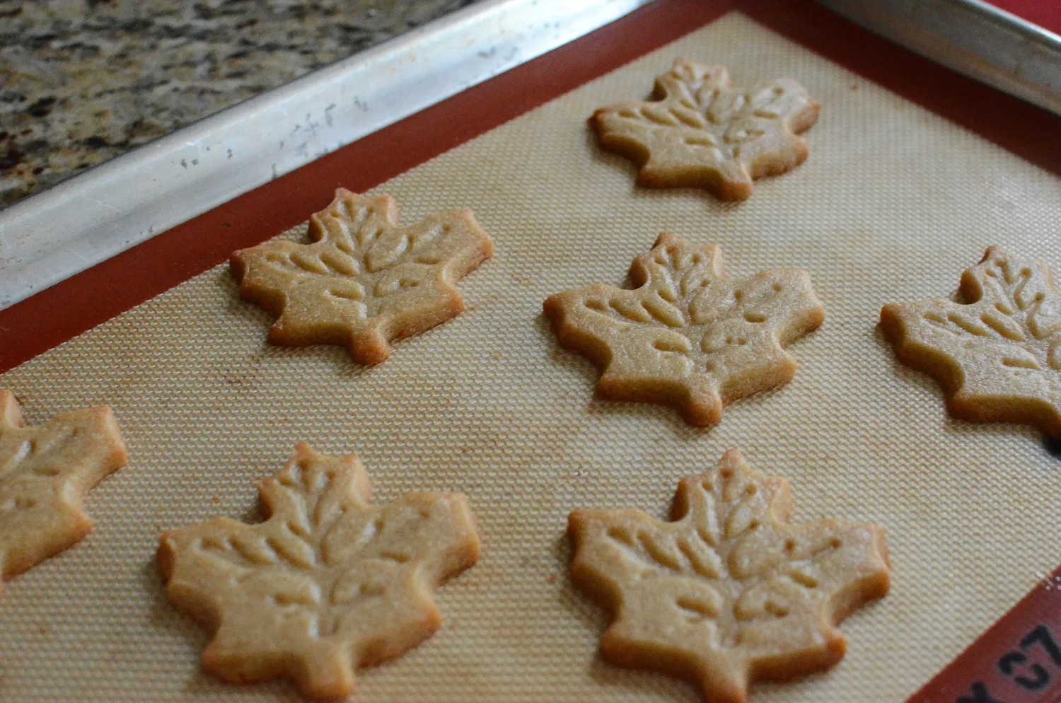 Maple Leaf Cookies — ButterYum — a tasty little food blog