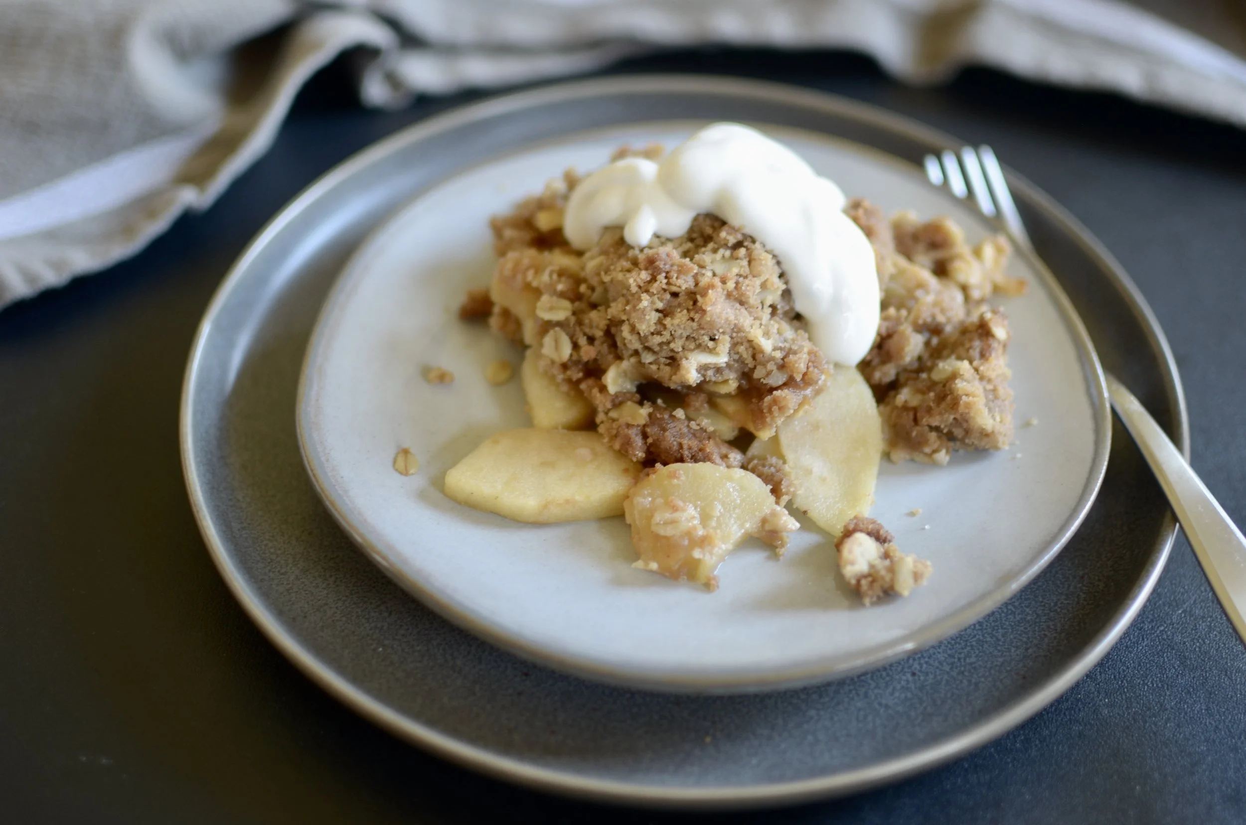 Freezer-Friendly Apple Crisp — ButterYum — a tasty little food blog