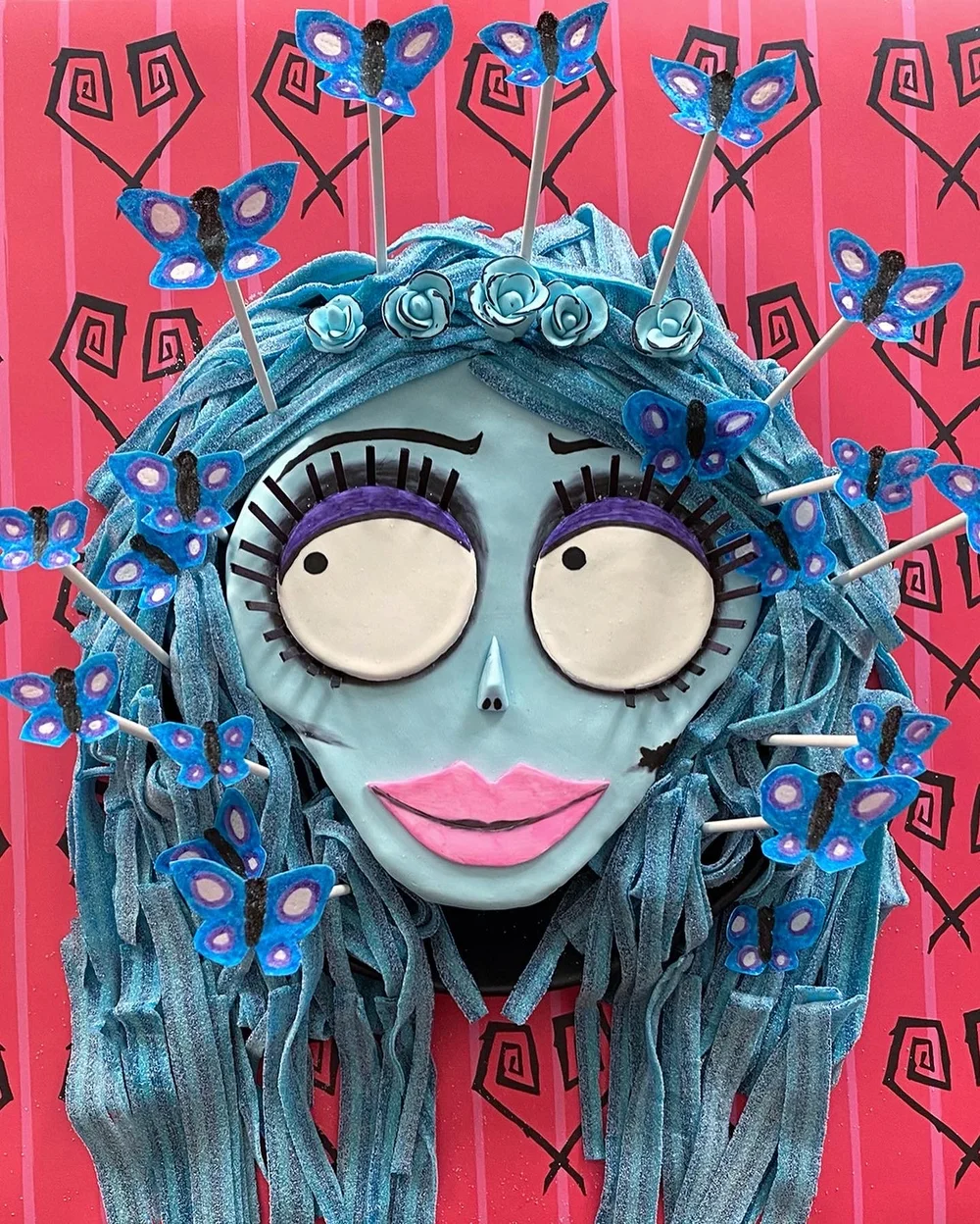 Corpse Bride Butterfly Sugar Cookies — MonsterStewart