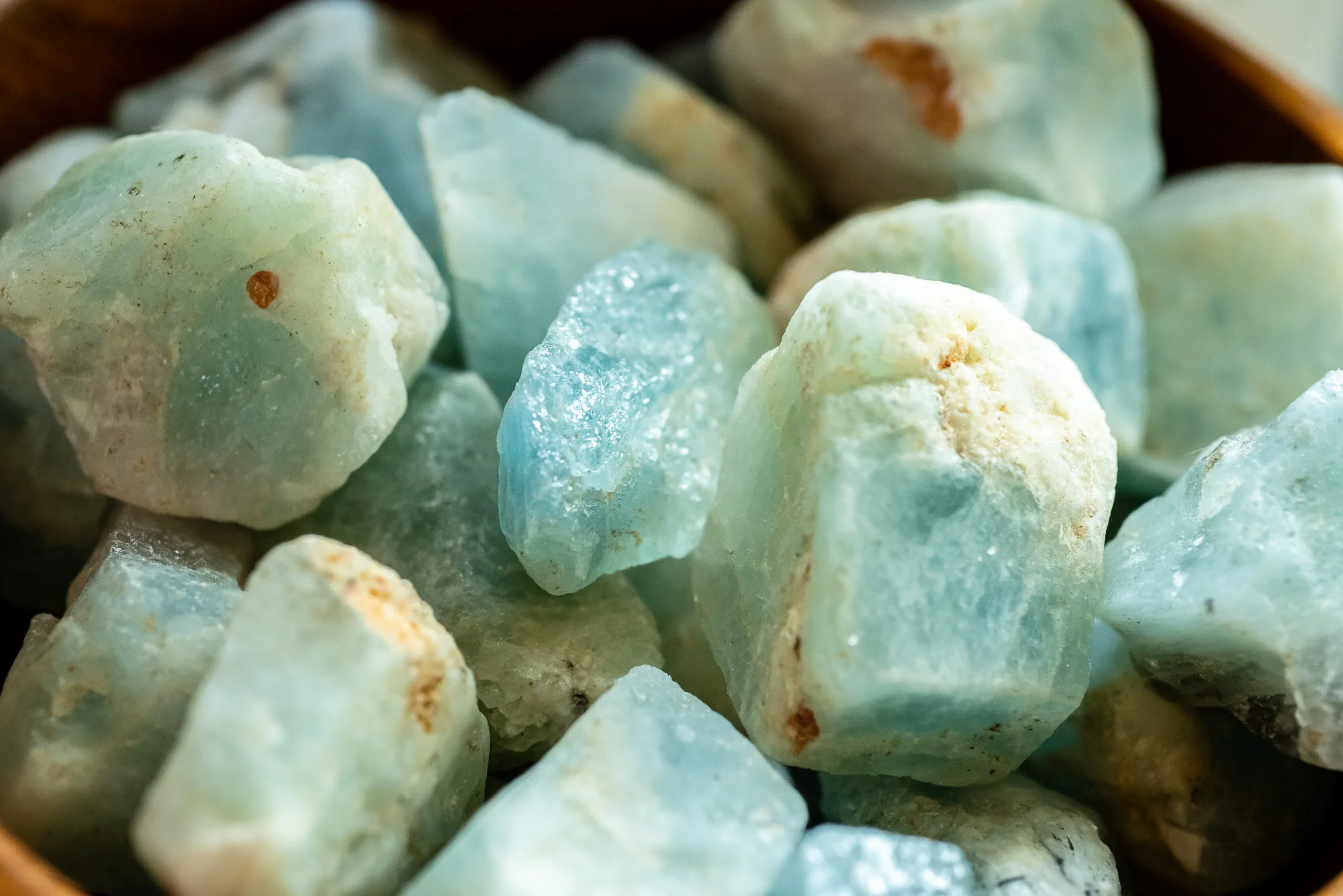 Rough Aquamarine