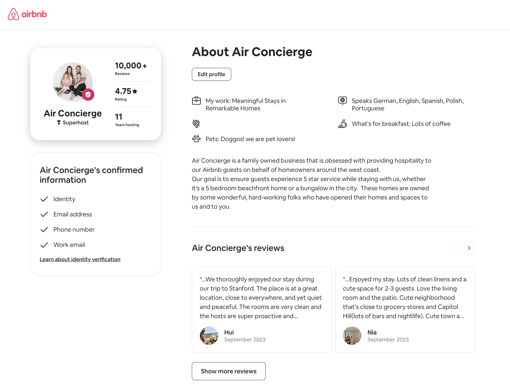 Airbnb & VRBO Offsite Management (10% management fee) for vacation rental homes anywhere in the USA