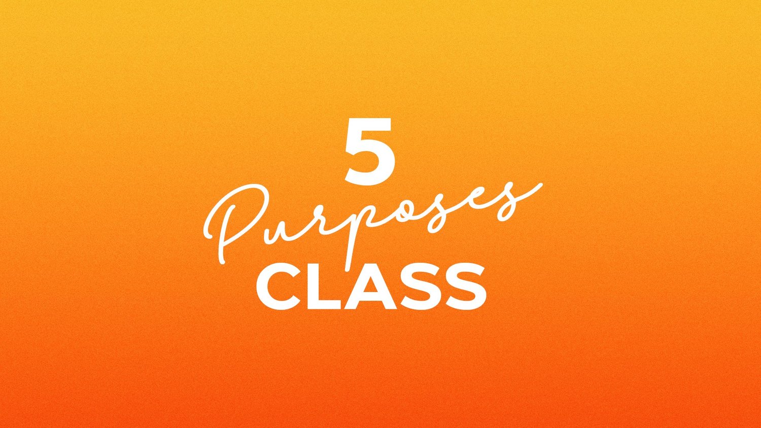 Upcoming Events — 5 Point Church