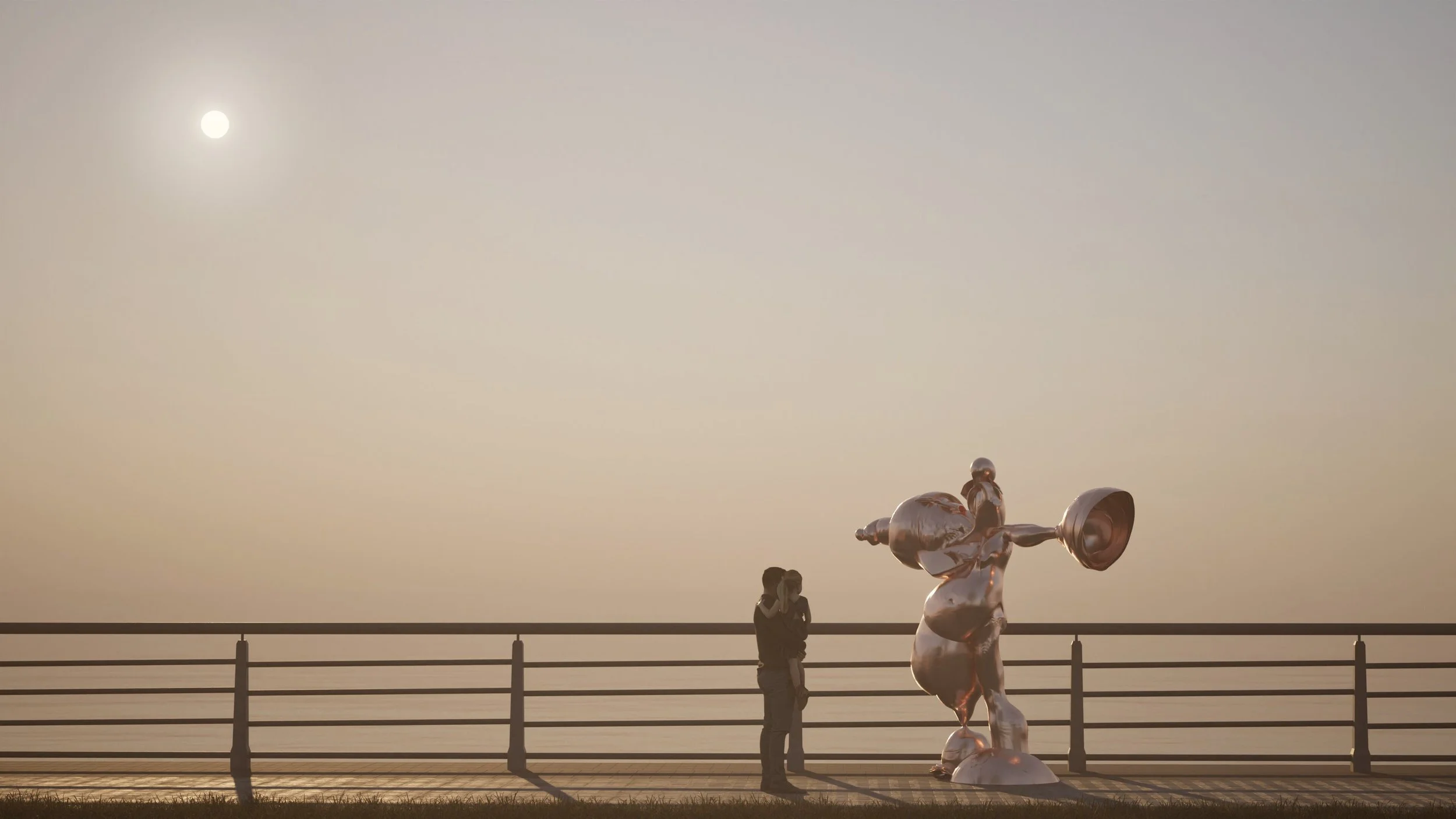 Vitruvian Person: Generative Brainwave Sculptures for Hudson River Park ...