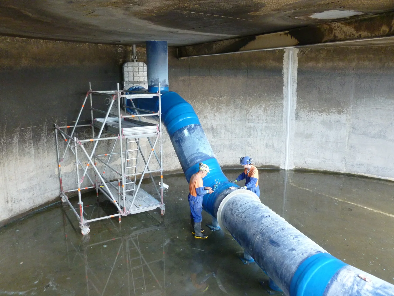 Fibreglass Pipes & Fittings — Armatec Environmental Ltd