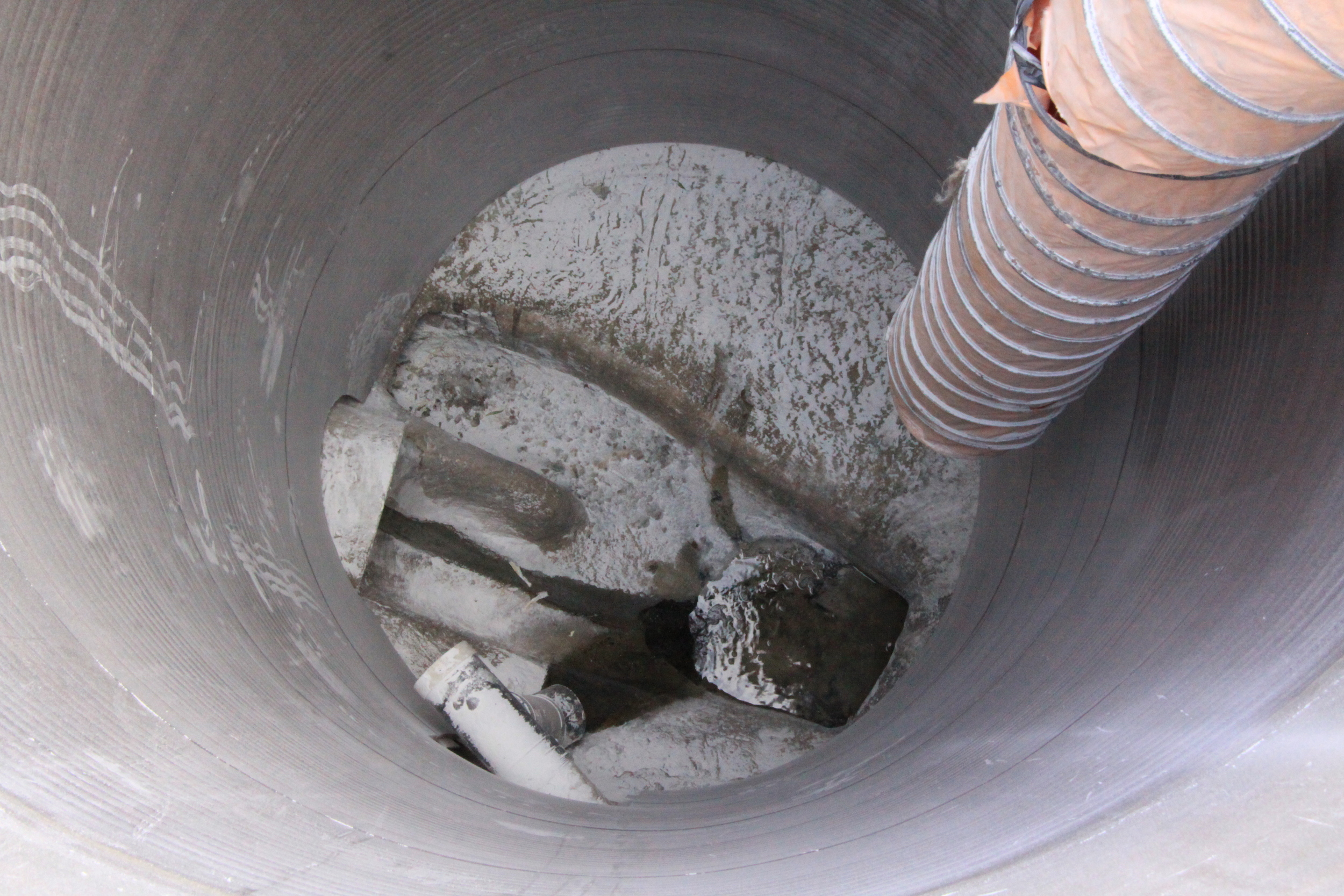 Fibreglass Sewer Liner for Whangarei Manhole — Armatec Environmental Ltd
