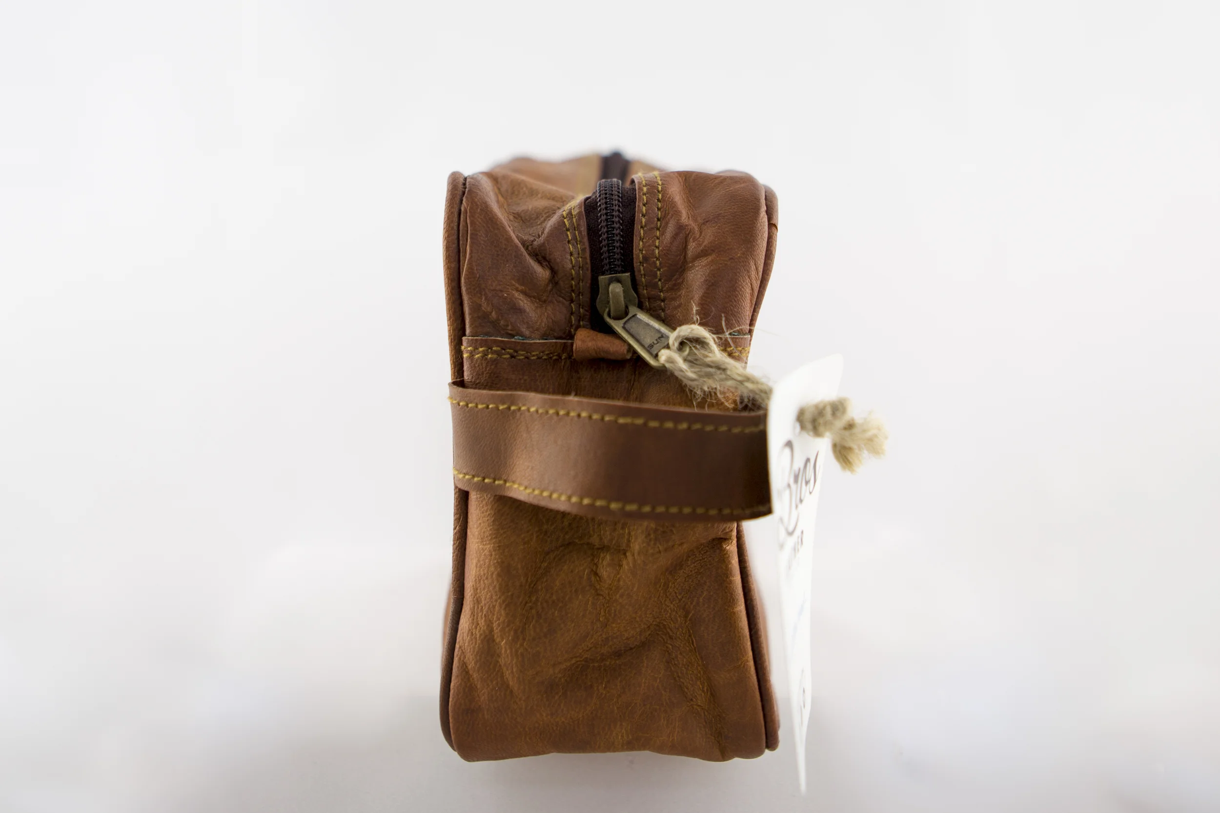 Custom Leather Dopp Kit — WINDY CITY BEARDS