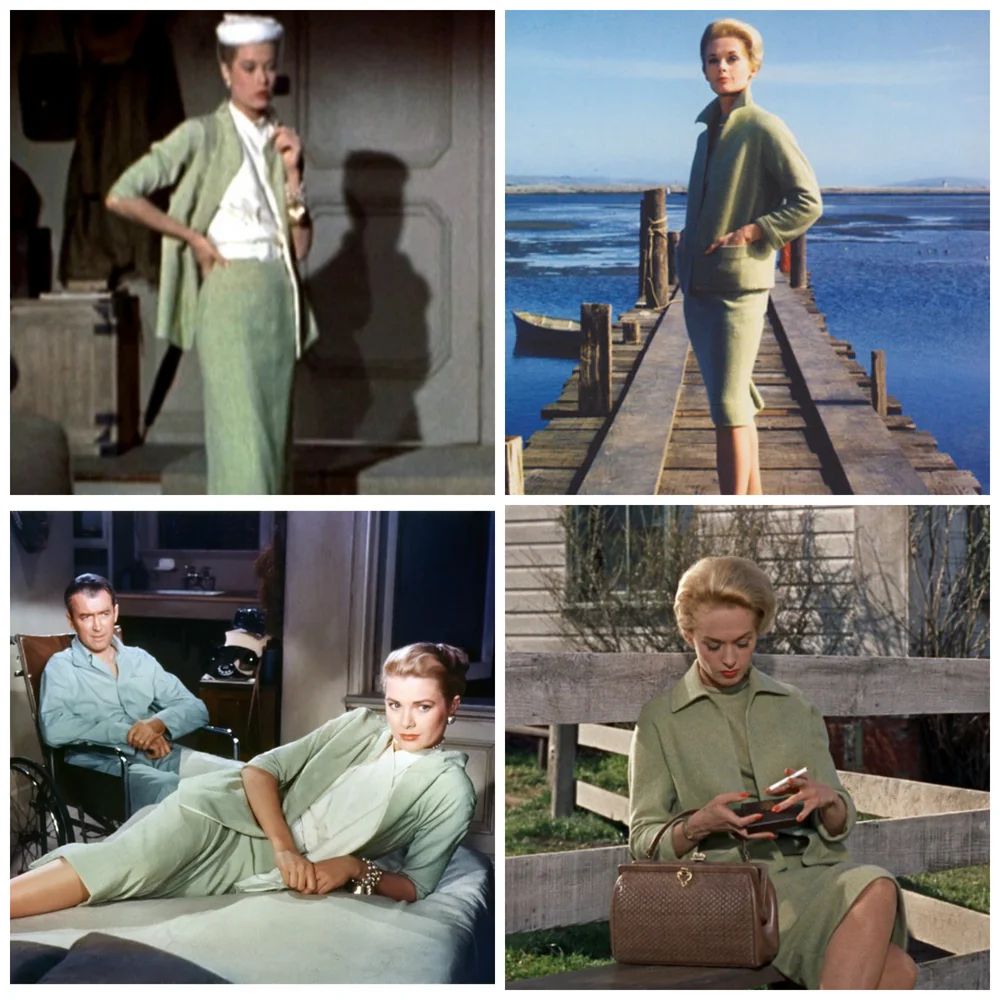 Grace Kelly Rear Window Green Suit