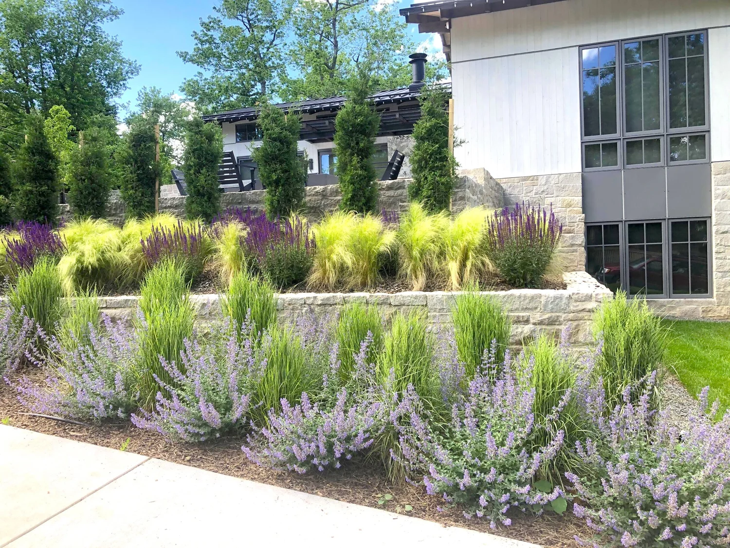 LANDSCAPE DESIGN Boulder Transformation — Rebecca's Gardens