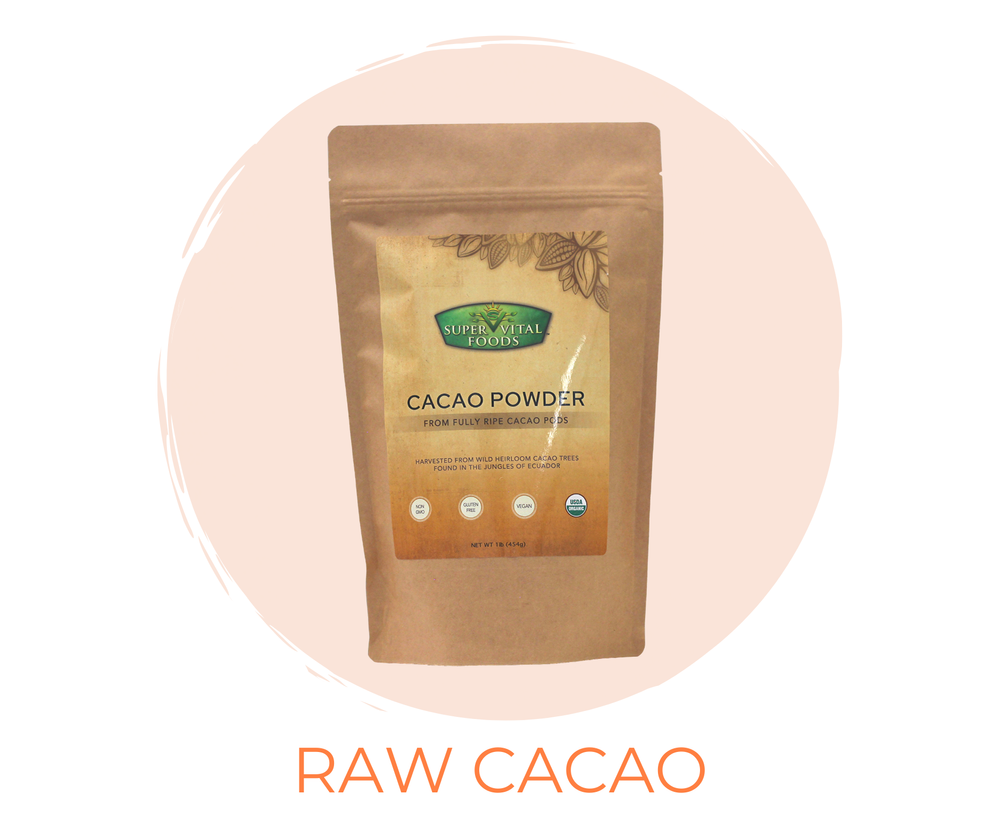 Our Raw Cacao — Super Vital Foods