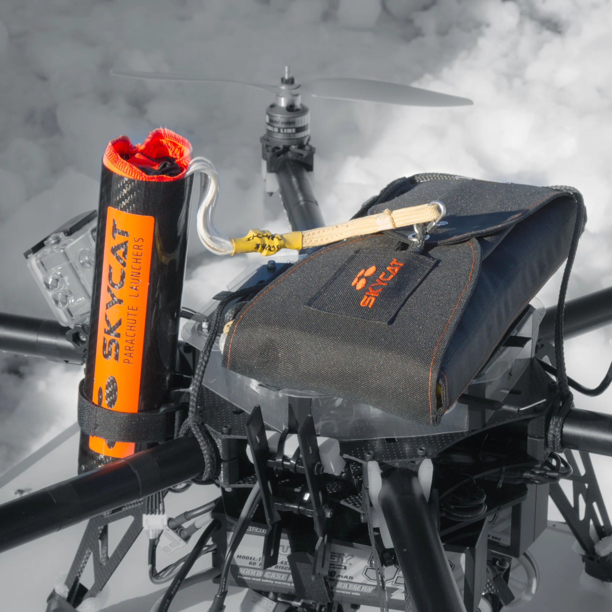 XL Pro Series for 8 - 103 kg UAV — Skycat.pro Parachute Launchers