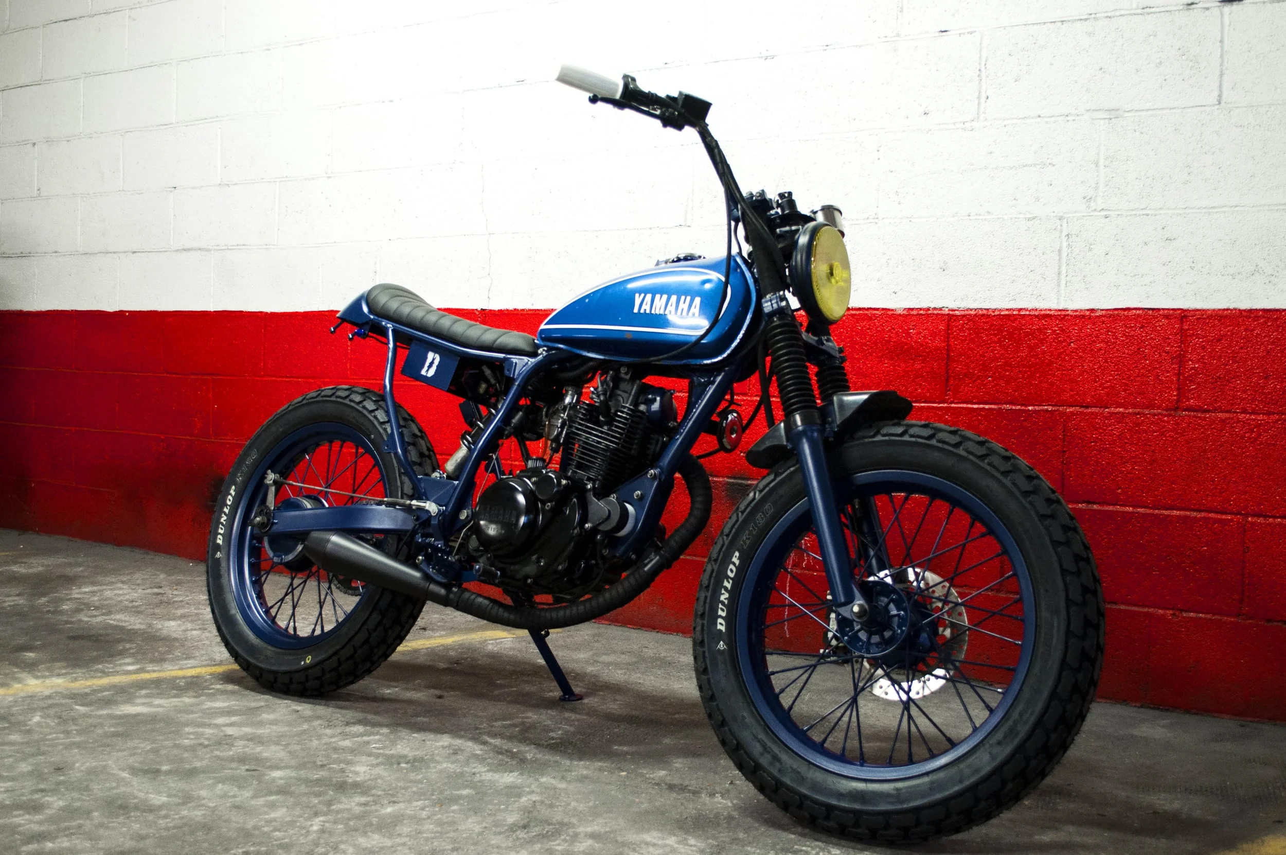 Yamaha Motorcycle Blue