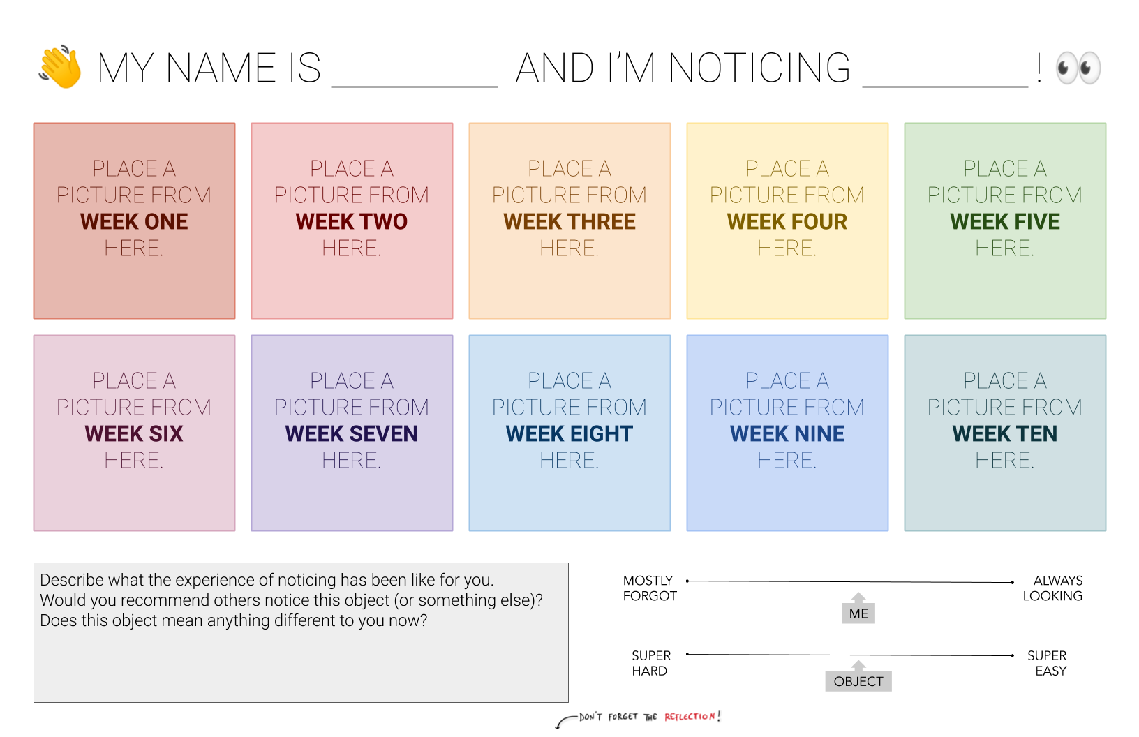 Noticing — I am Beck Tench