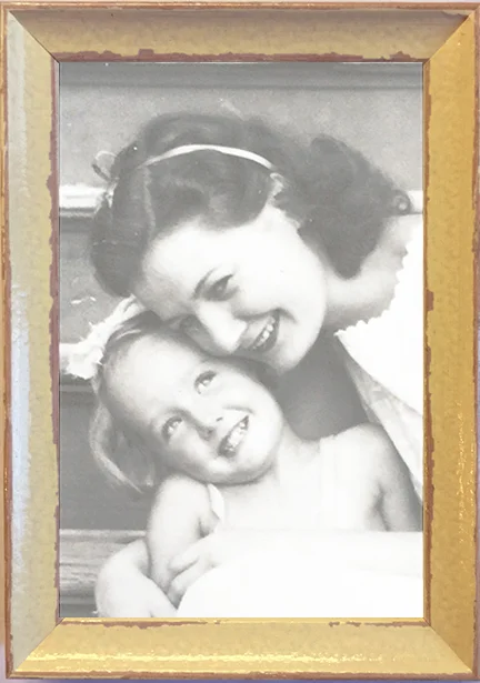 distressed and color picture frames