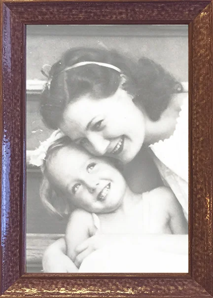 distressed and color picture frames