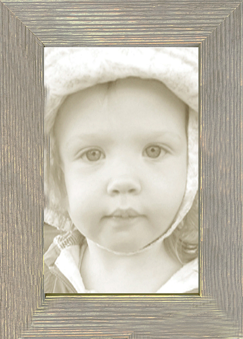 distressed and color picture frames