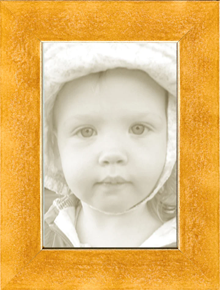 distressed and color picture frames