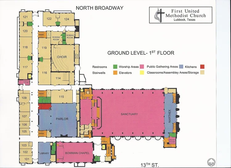 Building Maps — First United Methodist Church