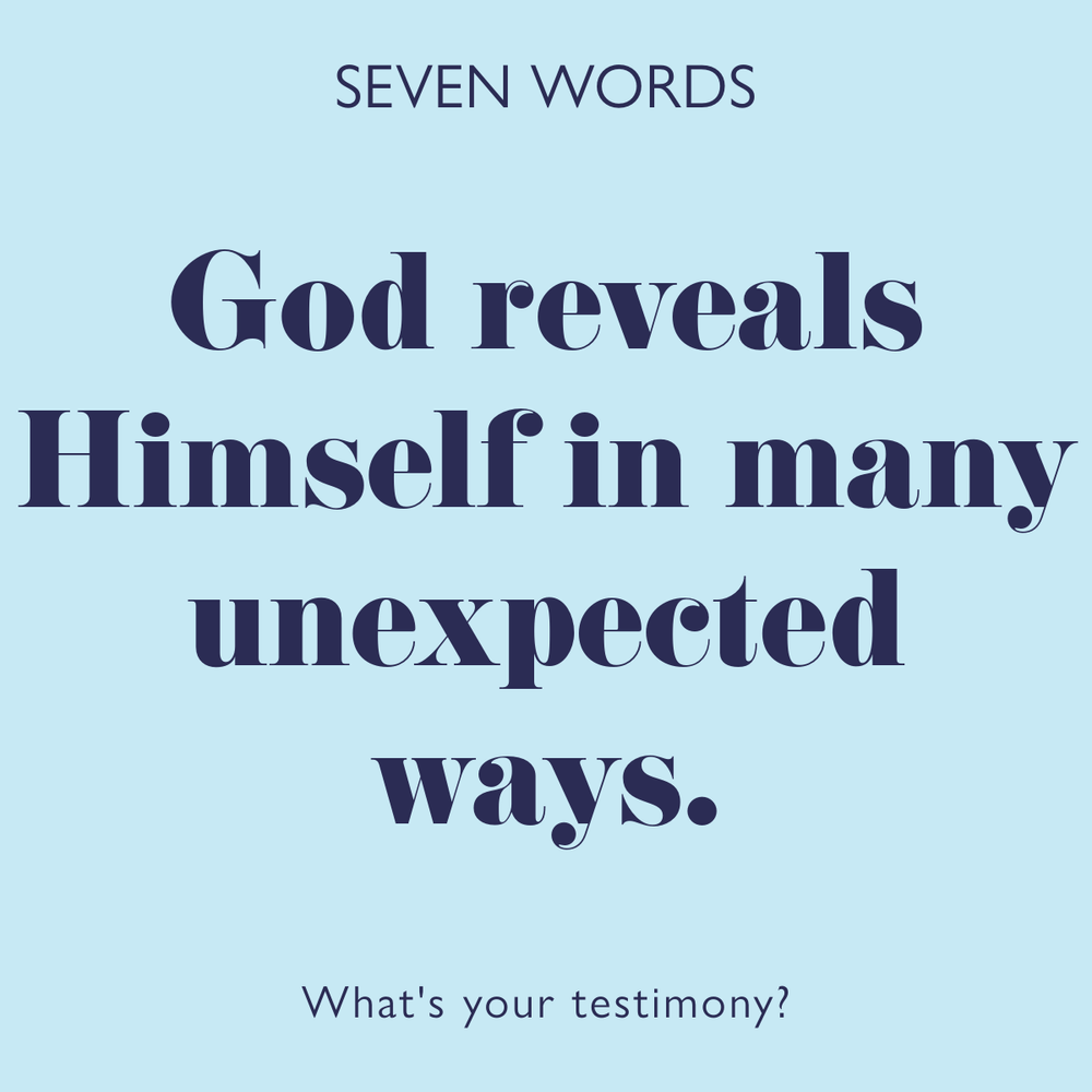 seven words — First United Methodist Church