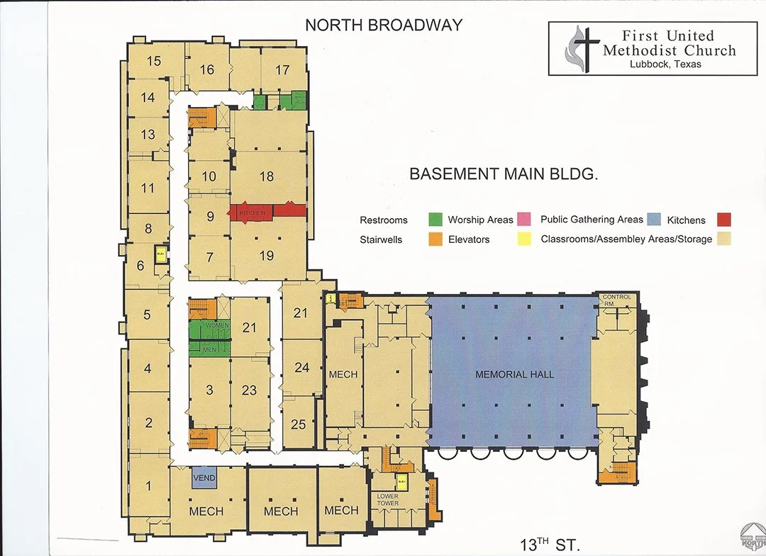 Building Maps — First United Methodist Church
