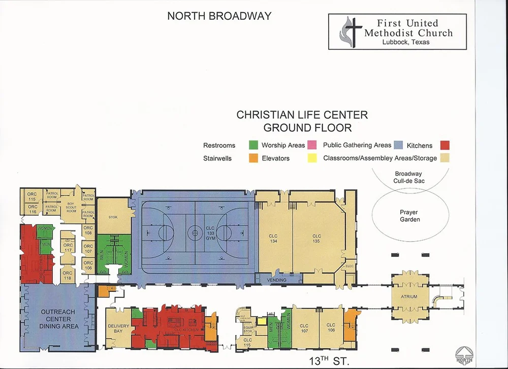Building Maps — First United Methodist Church