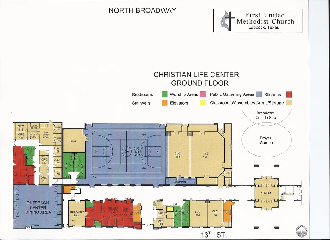 Building Maps — First United Methodist Church