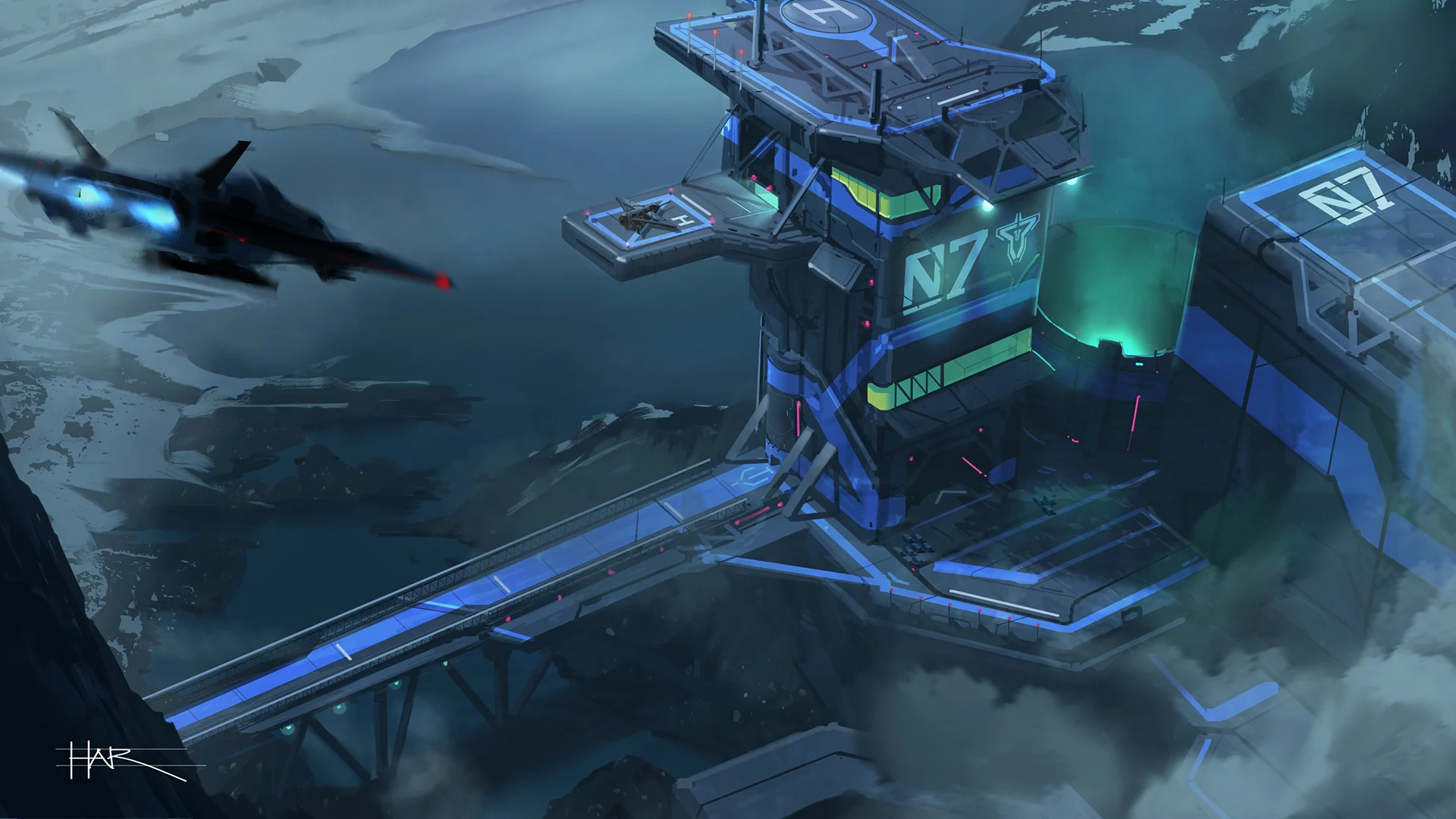 Saboteur - Art of Robin Har