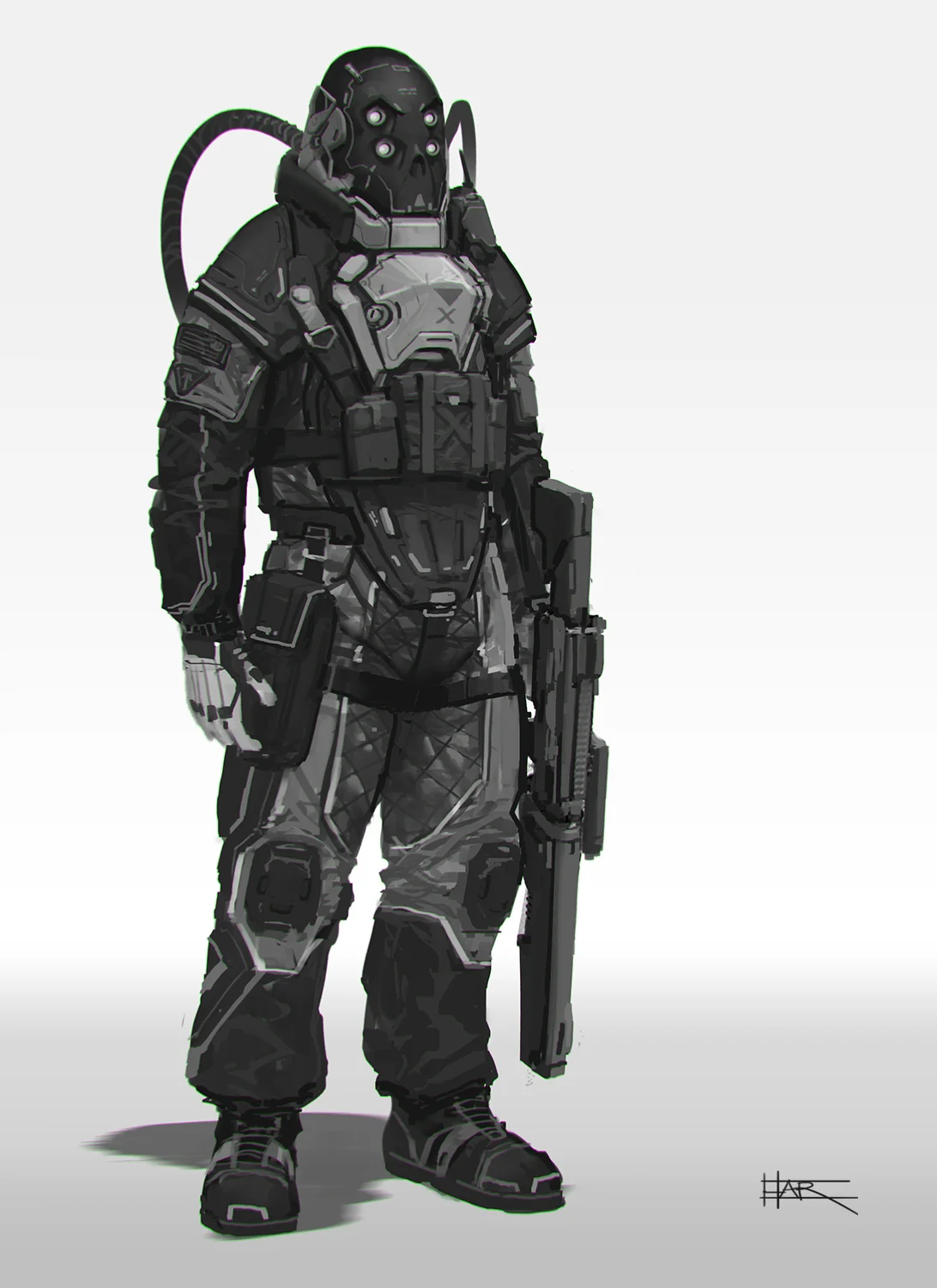 Saboteur - Art of Robin Har