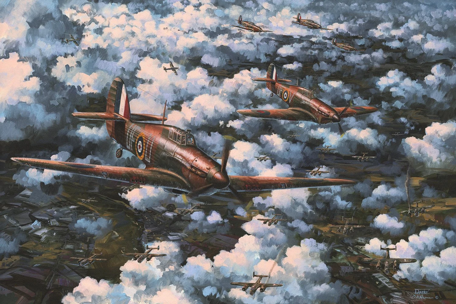 Defending the Capital - Original Artwork — Drew Harrison - Artist